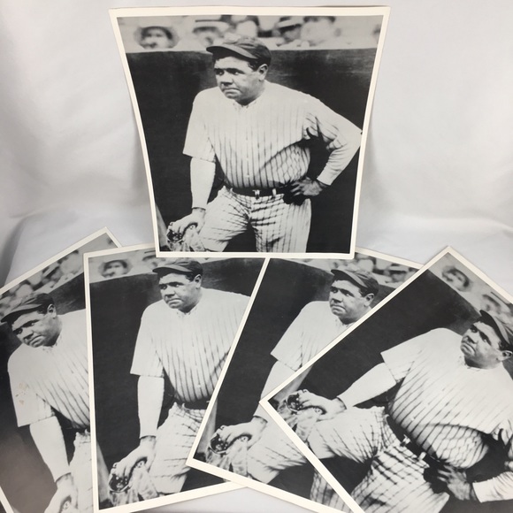 Babe Ruth | Other | Vintage Babe Ruth Photograph Oc | Poshmark